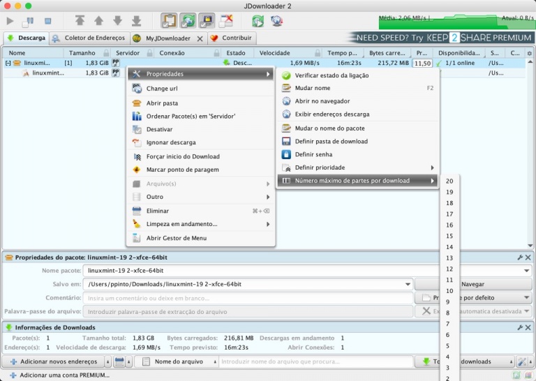 JDownloader: Com este gestor os downloads até voam