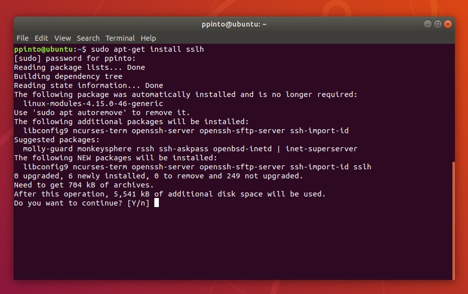 SSLH: Partilhe o mesmo porto para HTTPS, SSH e OpenVPN