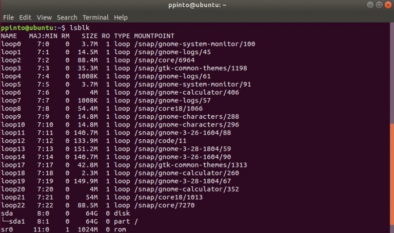 lsblk: Saiba quais os discos e partições no seu Linux