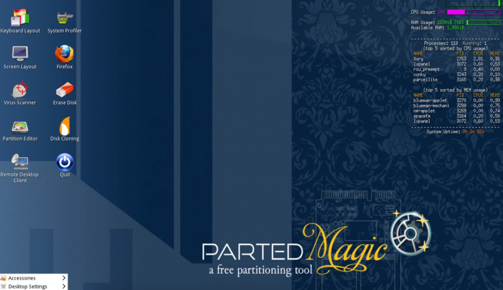 Tem medo de mexer em partições? Conheça o Parted Magic