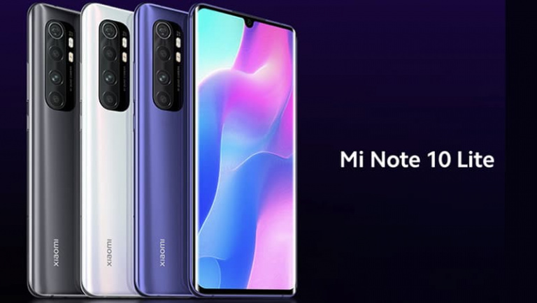 Xiaomi Mi Note 10 Lite é lançado oficialmente