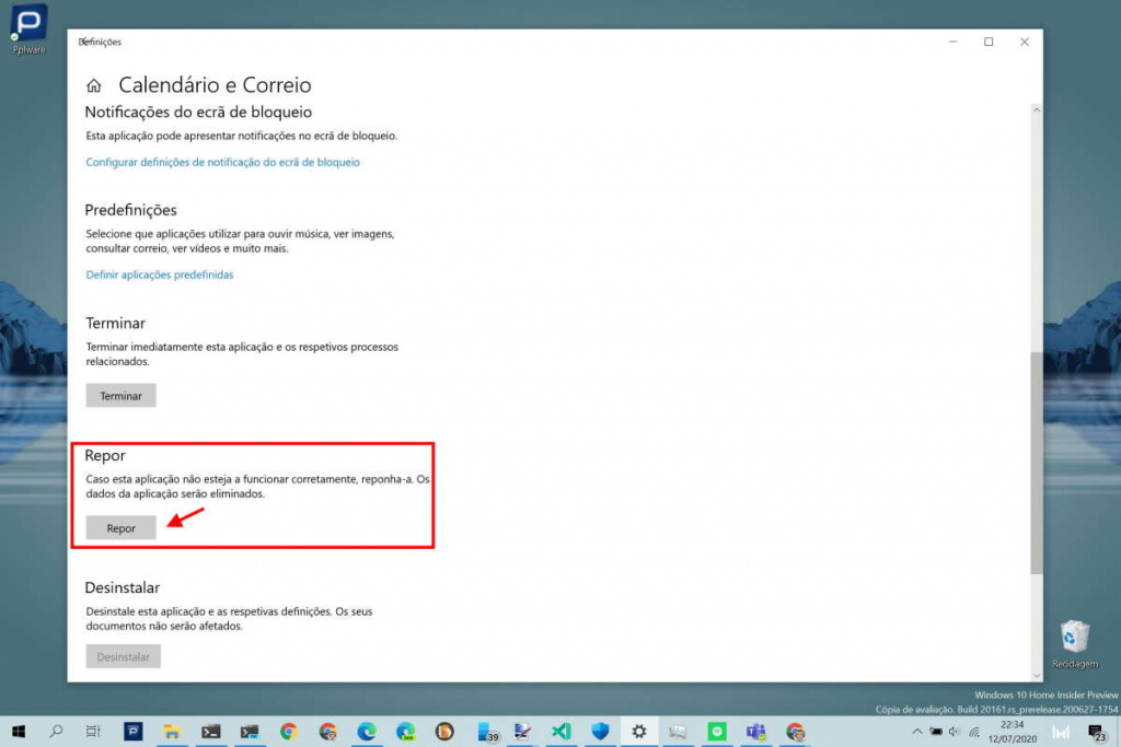 Uma app com problemas no Windows 10? É simples tratar da situação