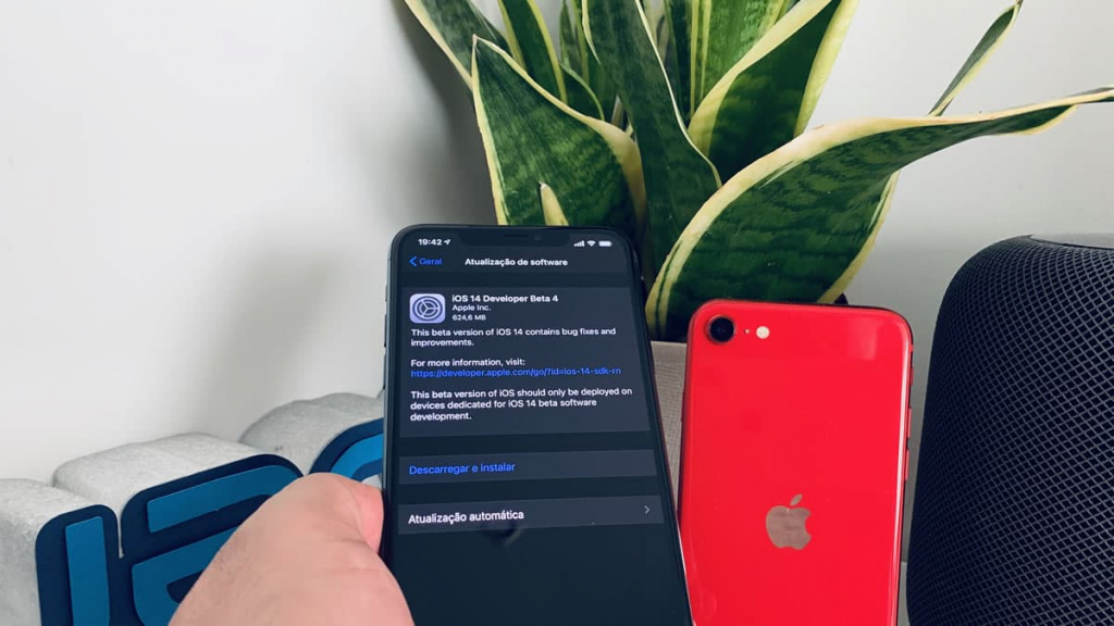 Apple lançou a beta 4 do iOS 14 e traz algumas novidades