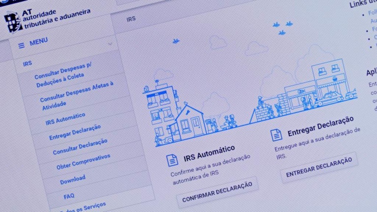 Já pode submeter a sua declaração de IRS no Portal das Finanças