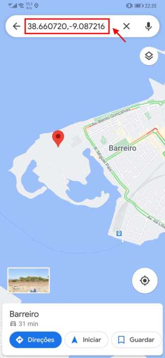Como descobrir as coordenadas geográficas de um ponto no Google Maps