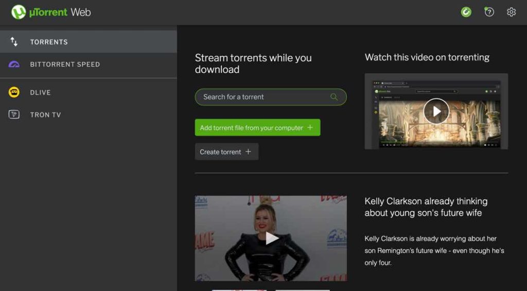 uTorrent Web: Como sacar torrents usando apenas um browser?