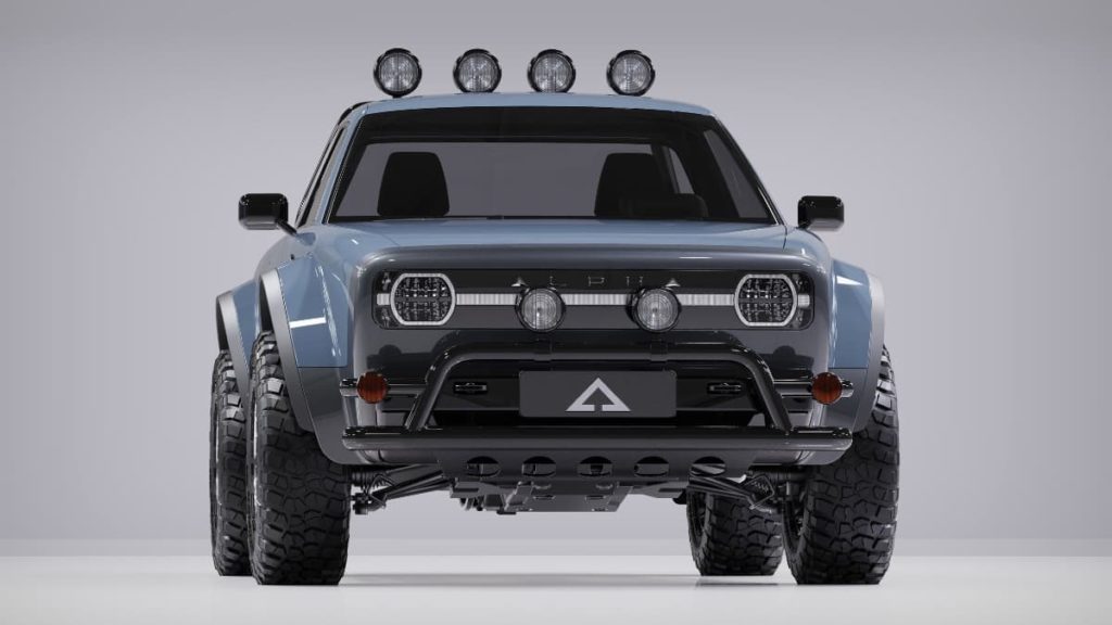 Alpha Wolf, uma pick-up elétrica com visual clássico e um preço "à maneira"