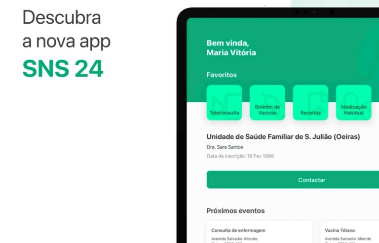 SNS 24: A sua informação de saúde numa simples app