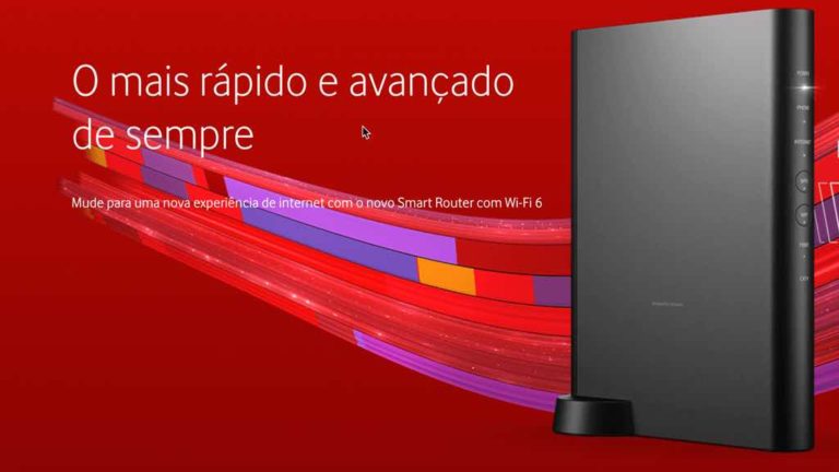 Internet a alta velocidade! Vodafone lança novo Smart Router Wi-Fi 6