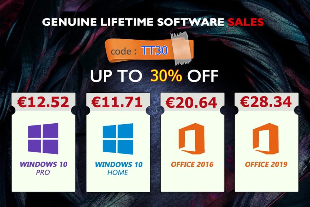 Windows 10 Pro com chave digital por apenas 12 euros, mas não é tudo!