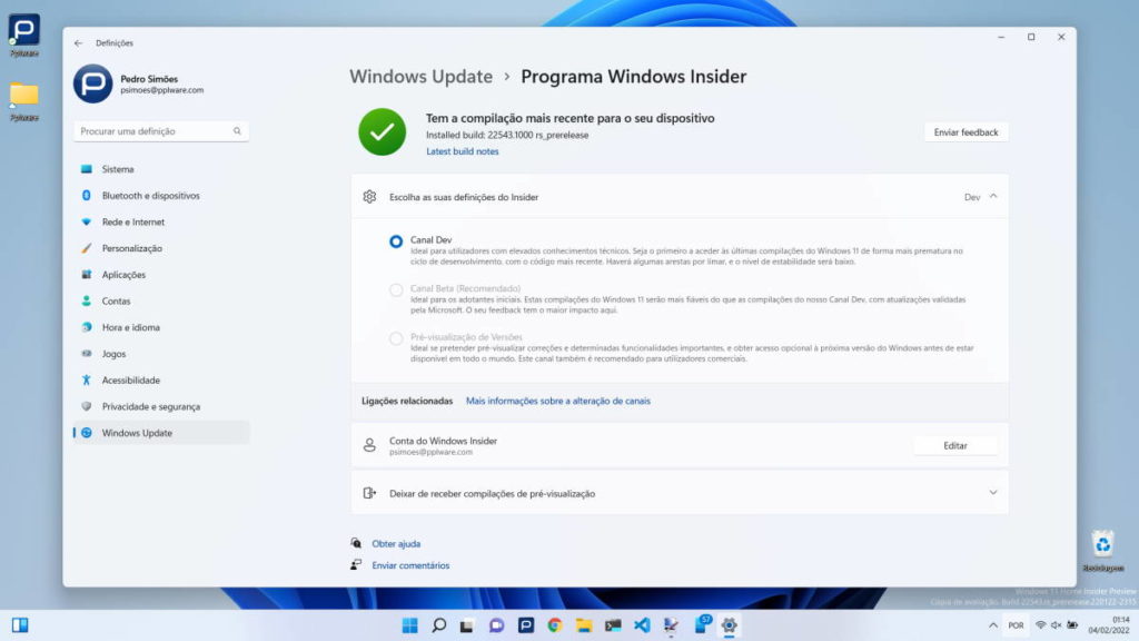 Microsoft promete mais novidades para o Windows 11 no programa Insider