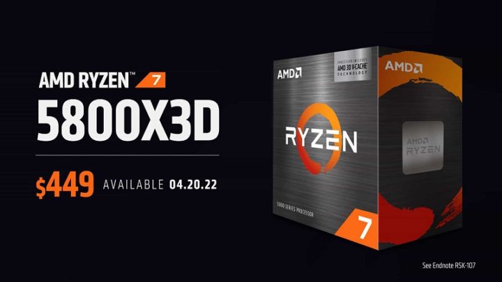 AMD Ryzen 7 5800X3D: O processador gaming mais rápido do mundo chega a ...