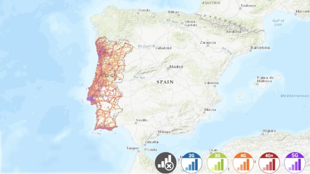 Como está a cobertura 5G em Portugal? Este mapa mostra-lhe tudo
