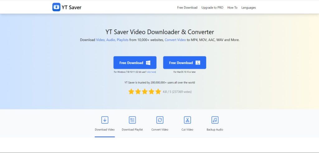 YT Saver Video Downloader & Converter, descarrega quase tudo