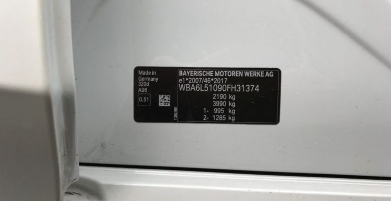 O que é o número VIN do automóvel e para que serve?