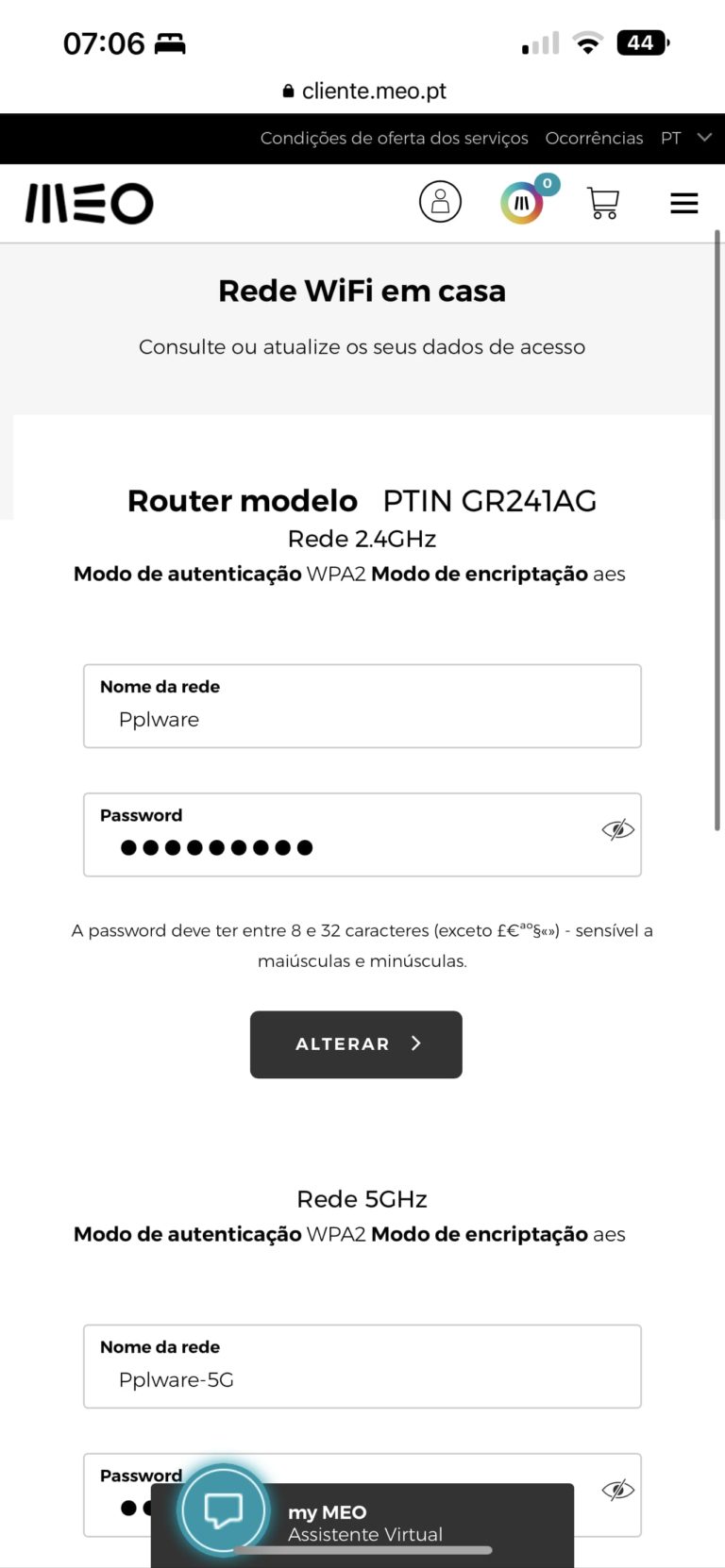 Quer mudar o nome da rede Wi-Fi da MEO? Agora é mais fácil