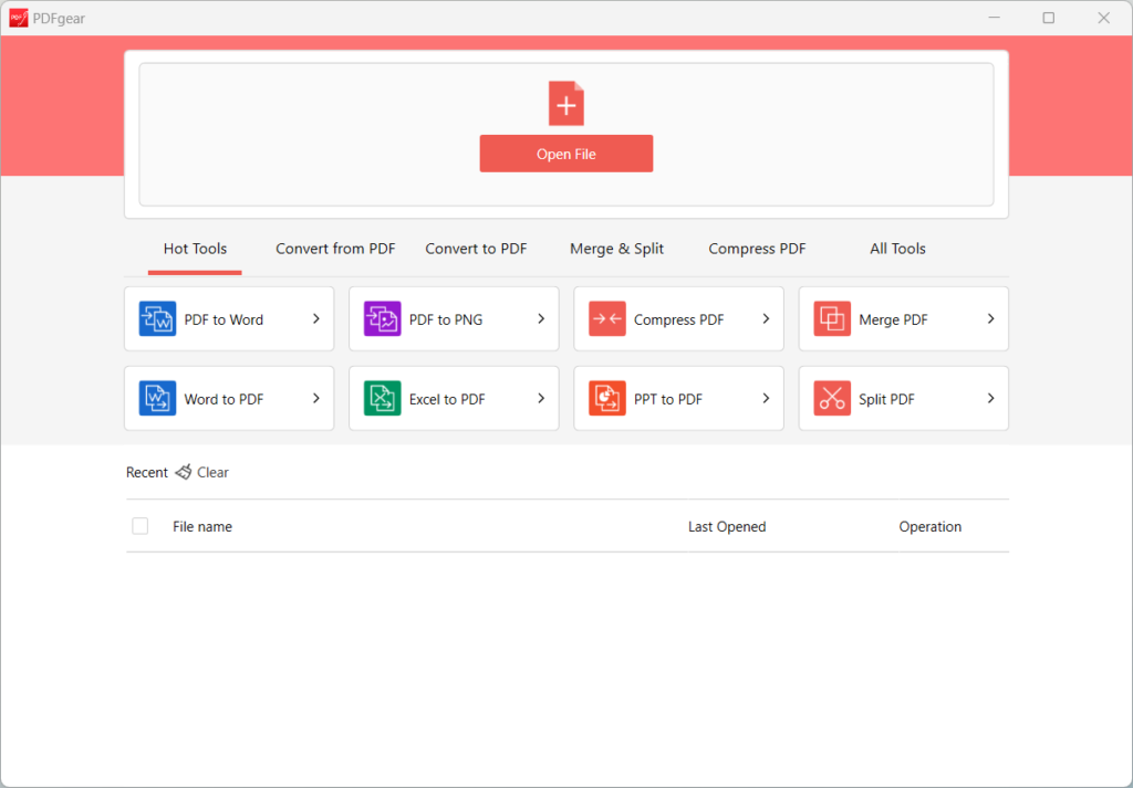 A escolha correta de conversor de PDF? PDFGear sem dúvida!
