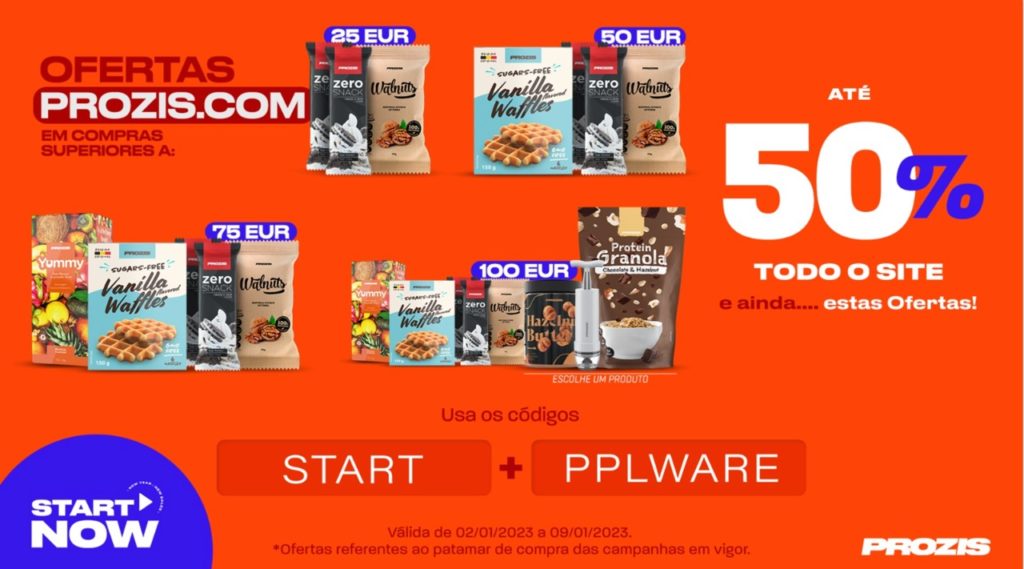 TOP 5: Artigos mais populares da Prozis em 2022