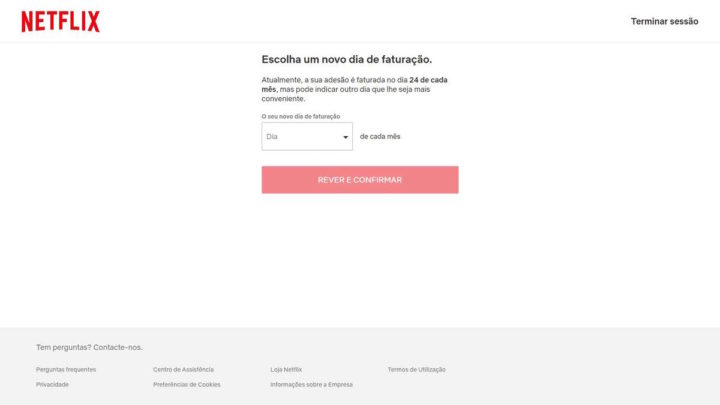 Netflix: escolha o dia em que faz o pagamento do serviço de streaming
