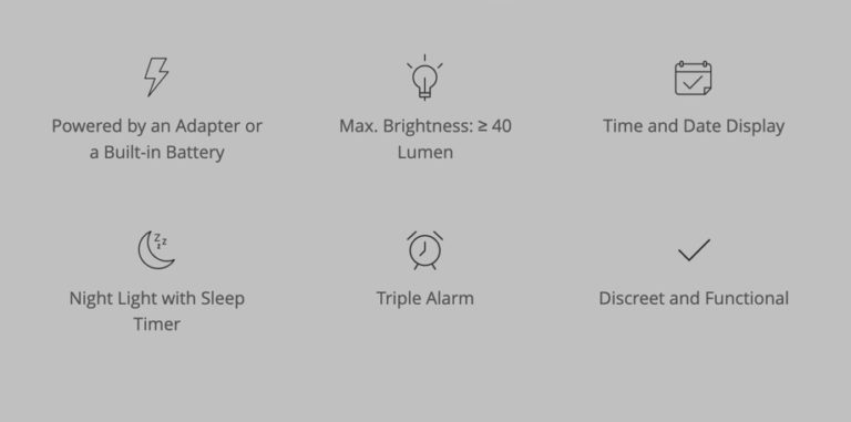 Atmo LED Clock: Para quem precisa de um relógio com estilo