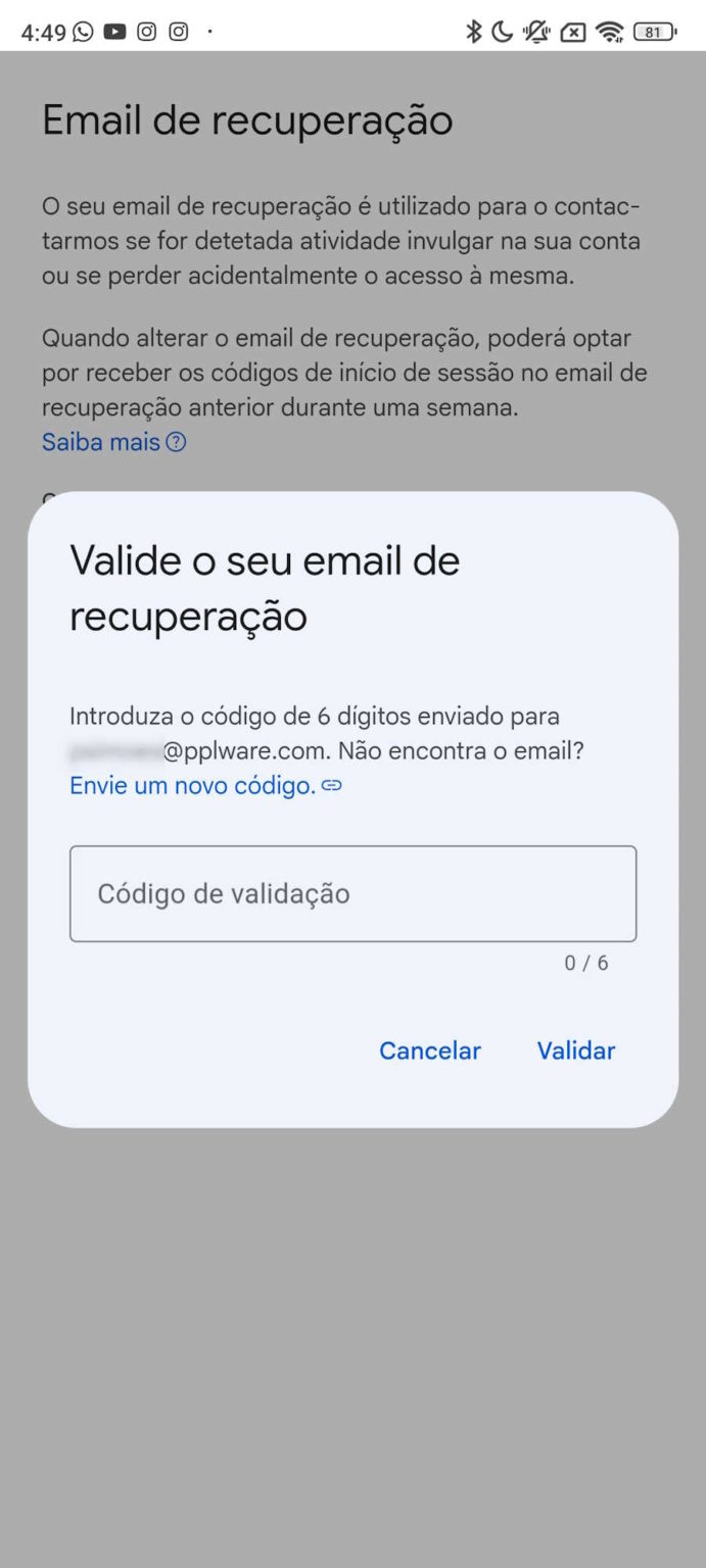 Os passos essenciais para conseguir recuperar uma conta Google