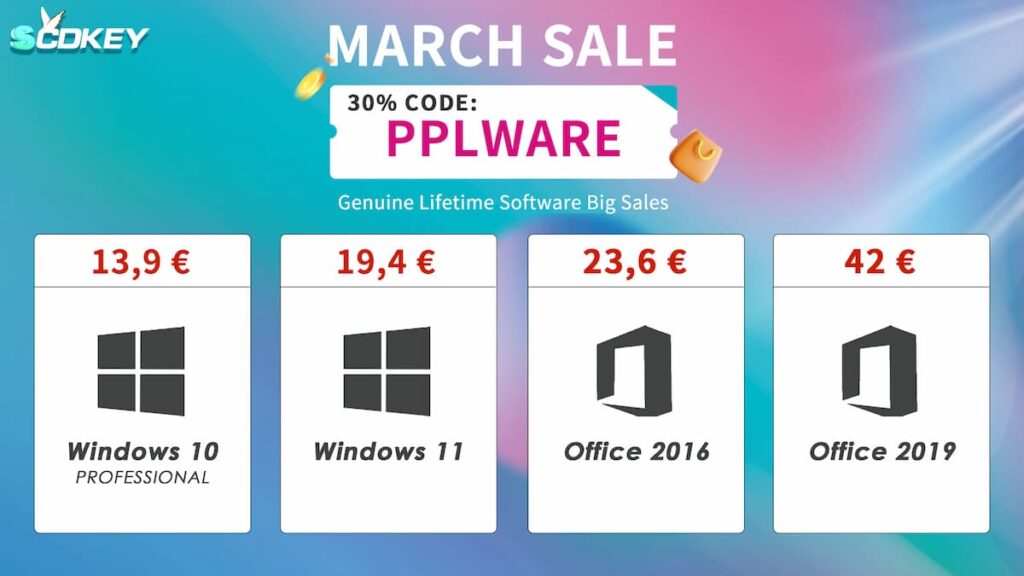 Windows 11 Pro a preço de amigo: 19,4€ na Scdkey!