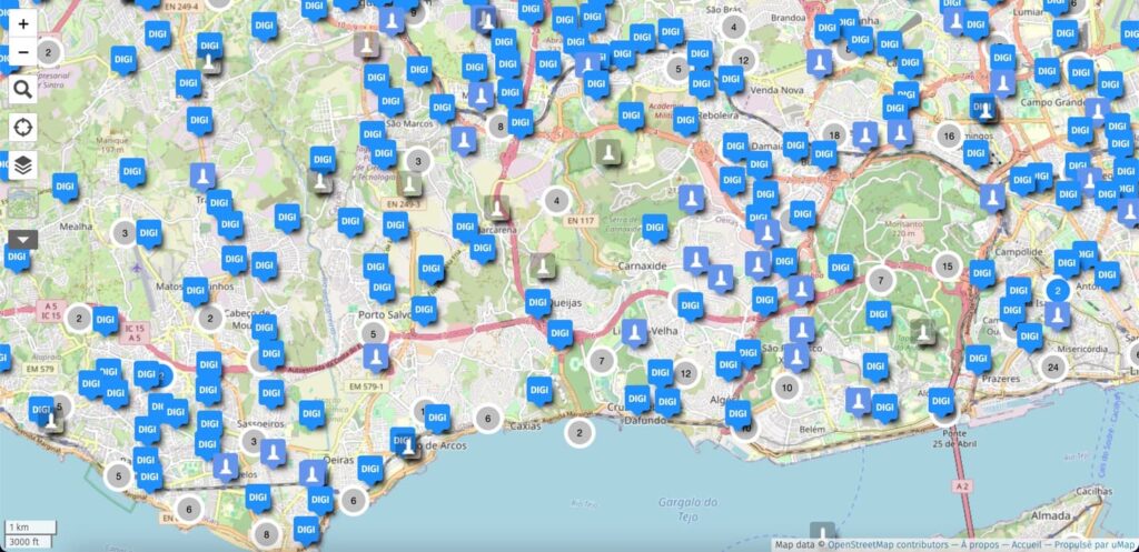 DIGI já tem instaladas mais de 2 mil antenas em Portugal! Saiba onde...