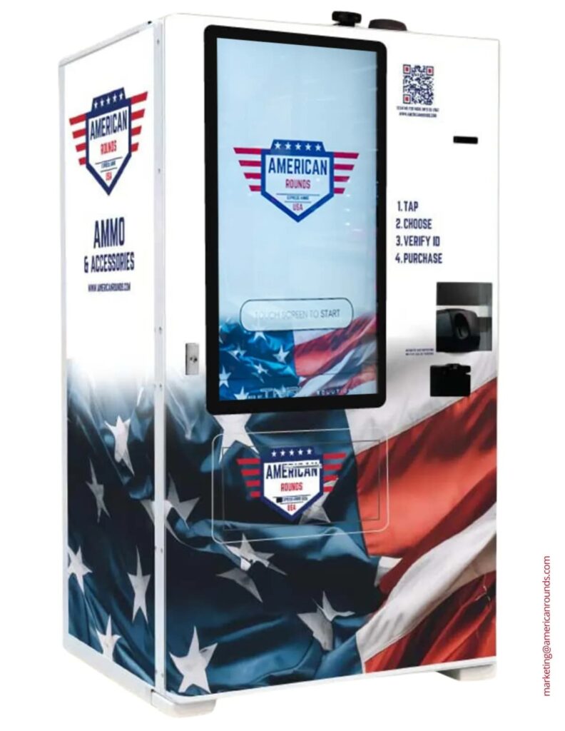 "Tão fáceis de utilizar como um multibanco": EUA têm balas em vending ...