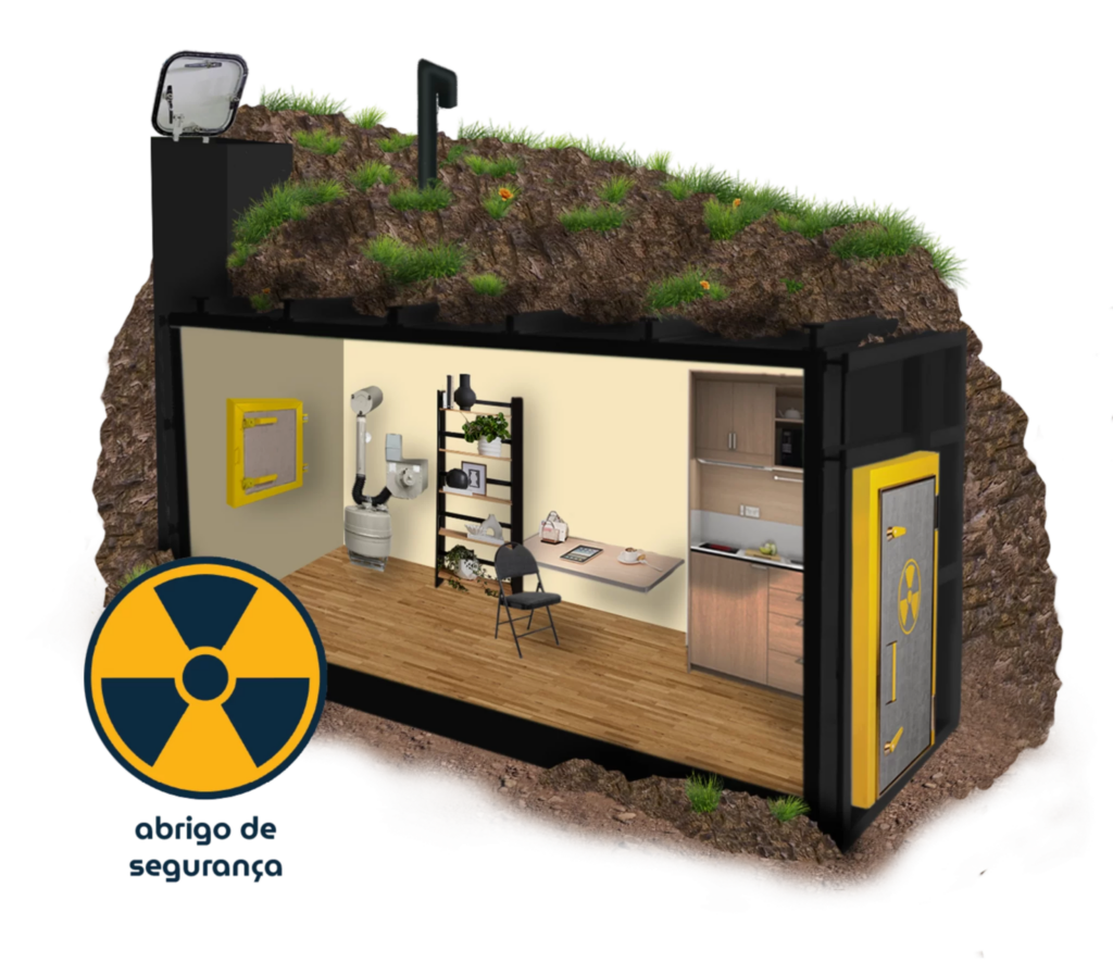 Bunkers em Portugal: empresa constrói abrigos anti-guerra e ataques nucleares