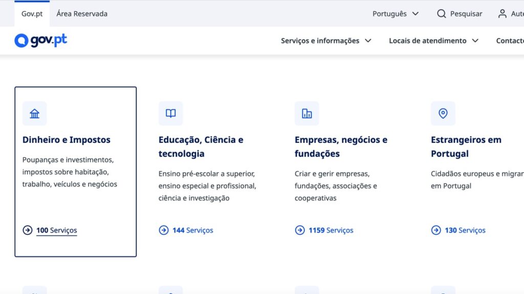 Já viu o novo portal gov.pt? ePortugal.gov.pt acabou