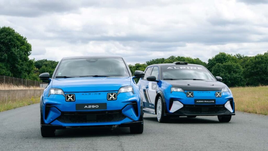 A290 Rallye: o primeiro Alpine 100% elétrico concebido para competição ...